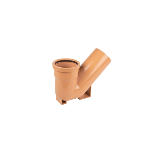 110mm Underground Drainage Gully Trap Single Socket| UK Building Supplies