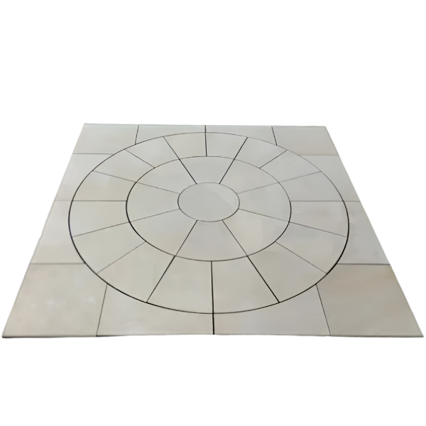 Porcelain Circle Kit Abbey | Great prices on porcelain paving — UK ...