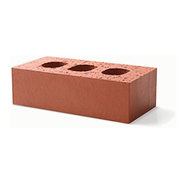 Red Engineering Bricks Perforated — UK Building Supplies
