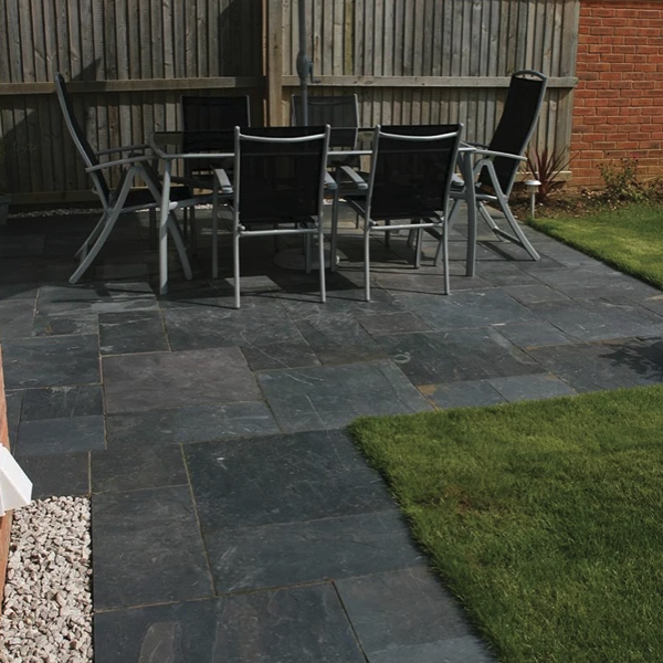 Strata Stones Salerno Olive Black Slate | Salerno Olive Black Slate ...